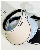 China Sun Protection Outdoor Sunscreen Hats Breathable White Black Blue for sale