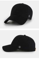China Adult Cotton Baseball Cap Metal Back Closure  Baseball Hat for sale
