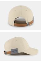 China Adult Cotton Baseball Cap Metal Back Closure  Baseball Hat for sale