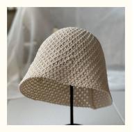 China Knitted Fisherman Bucket Hat Multi Color For Women To Keep Head Warm for sale