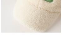 China Cream Color Faux Rabbit Fur Hat  Embroidered Winter Baseball Cap for sale