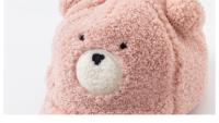 China Fuax Fur Rabbit Hair Hat For Head Keeping Warn In Winter Bear Pattern for sale