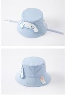 China Bear Pattern Fisherman Hat Blue Or White Color Outdoor Fisherman Style Hat for sale