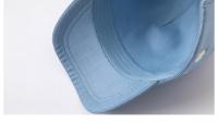 China Light Blue Baseball Cap With Dot Pattern And Bow Tie On Top for sale
