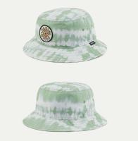 China Adult Lamb Bucket Hat White And Green With Beautiful Pattern for sale