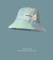 China Rainbow Color Lamb Bucket Hat Wear Resistant Washable Winter Headwear for sale