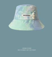China Rainbow Color Lamb Bucket Hat Wear Resistant Washable Winter Headwear for sale