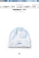 China White And Blue Lamb Bucket Hat Wear Resistant Durable For Winter for sale