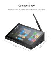 China 10.1 Inch Capacitive Touch Screen POS Terminal All In One With Single Screen for sale