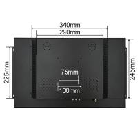China Open Frame Industrial Panel PC , Embedded Touch Monitor 21.5 Inch 21 Inch 22 Inch for sale