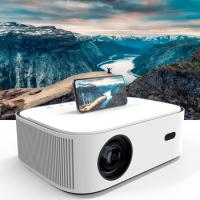 China Multimedia Led Android Projector 500 ANSI 1080P Zoom Full HD For Home for sale