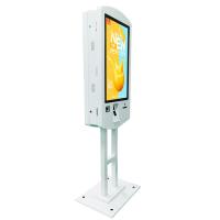 China Floor Standing Touch Screen POS Terminal , Restaurant Ordering Kiosk 27 Inch 32 Inch for sale