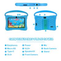 China Android Tablets 2GB RAM 16GB 32GB ROM Kids Educational Learning 7 inch Tablet PC with tablet cover for sale