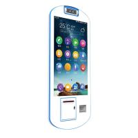 China White 15.6 21.5 24 27 Inch Touch Screen Self Service Kiosk For Restaurant for sale