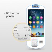 China White 15.6 21.5 24 27 Inch Touch Screen Self Service Kiosk For Restaurant for sale