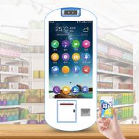 China White 15.6 21.5 24 27 Inch Touch Screen Self Service Kiosk For Restaurant for sale