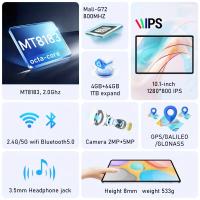 China 10'' IPS Android Tablet Without SIM Card 8GB 4GB RAM 6000Mah For School Smart Education for sale