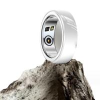 China Heart Rate Monitor Bluetooth Fitness Health Tracking Smart Ring Blood Oxygen Sleeping Monitor Ring for sale