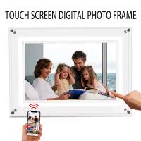 China 10 inch Acrylic Digital Photo Frame LCD IPS Screen desktop Video Display for sale