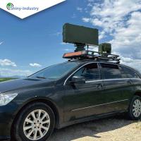 China Rj45 External Interfaces Sensor Pulse Doppler Radar Detector For Ground Steel Bracket Or Tripod for sale