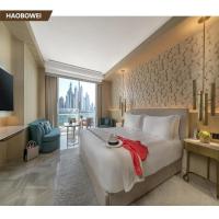 China Hotel Teak Solid Wood Bedroom Furniture Bedside Table 026 Custom Size for sale