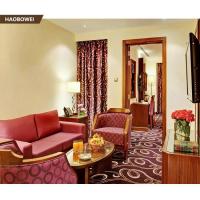 China Solid Hardwood Hotel Bedroom Suite Set 5 Star Hilton Furniture Package Custom for sale
