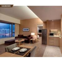 China Solid Hardwood Hotel Bedroom Suite Set 5 Star Hilton Furniture Package Custom for sale