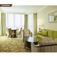 China Solid Hardwood Hotel Bedroom Suite Set 5 Star Hilton Furniture Package Custom for sale