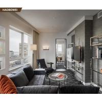China Solid Hardwood Hotel Bedroom Suite Set 5 Star Hilton Furniture Package Custom for sale