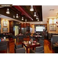 China Edge Banding Hotel Table and Chair Set for Restaurants Lounge Cafe Veneer or Laminate Custom 25 Years for sale