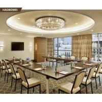 China Edge Banding Hotel Table and Chair Set for Restaurants Lounge Cafe Veneer or Laminate Custom 25 Years for sale