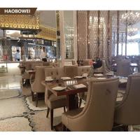 China Classic Wooden Armrest Chair for Restaurant Dining Furniture Custom Size Available for sale