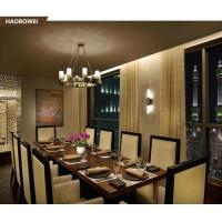 China Wooden Hotel Restaurant Dining Room Furniture Sets with Mail Packing Table and Chair DZ-013 for sale