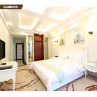 China Custom 3 Star Hotel Bedroom Set with Bedstead for Ibis Hotel Furniture for sale