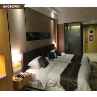China HAOBOWEI Commercial Luxury Hotel Bedroom Furniture Set Customizable 321 for sale