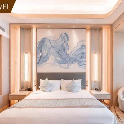 China 5 Star Howard Johnson Modern Hotel Bedroom Furniture Set Queen Size ODM Custom for sale
