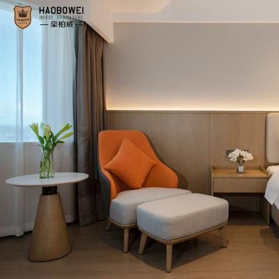 China Commercial Hotel Bedroom Furniture Queen King Sized Beds ODM Customizable Wood Metal for sale