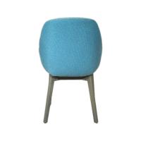 China Custom Fabric Solid Wood Dining Chair 620mm 580mm 870mm for Hotel Use for sale