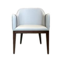 China Customizable Solid Wood Armrest Dining Chair 630mm x 600mm x 820mm for Hotel and Home Use for sale