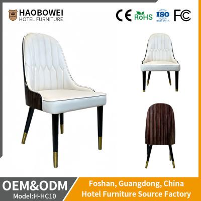 China European Solid Wood Dining Chair H-HC10 Ash Wood Frame 550mm Seat Height for Restaurant Hotel for sale