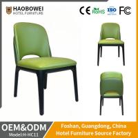 China Indoor Dining Room Ash Wood Leather Chair Without Armrest 500mm 600mm 850mm for sale