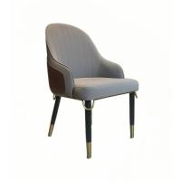 China Solid Wood Leather Dining Chair 580mm x 640mm x 940mm for Hotel Home Custom for sale