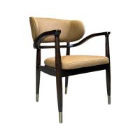 China Luxury Solid Wood Dining Chair Set for Hotel Restaurant Home Use 600mm for sale