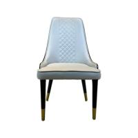 China Customized PU Leather Solid Wood Dining Chair 590mm 550mm 960mm for Hotel for sale
