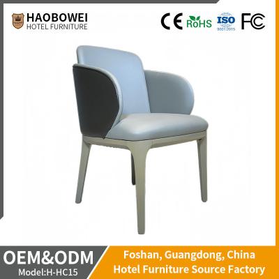 China Custom Ash Wood Leather Dining Chair 600x600x860mm for Hotel Restaurant for sale