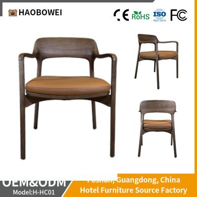 China Modern Minimalist Solid Wood Dining Chair 615x560x800mm for Restaurant Coffee Shop for sale