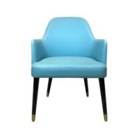 China Solid Wood PU Leather Dining Chair 630mm 890mm for Home Hotel Restaurant Indoor Use for sale
