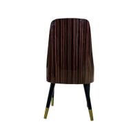 China Custom Solid Wood Dining Chair 590mm 550mm 960mm Hotel Restaurant Furniture for sale