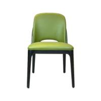 China Ash Wood PU Leather Dining Chair 500mm x 600mm x 850mm for Hotel Restaurant for sale
