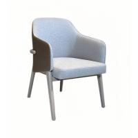 China Modern Ash Wood Armrest Chair 640mm x 590mm for Restaurant Hotel Dining Room OEM for sale